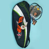 China Most Popular Badminton Set with Carbon Rackets and Hybrid Shuttlecocks for sale