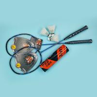 China Badminton Set Manufacture Directly Selling Badminton Set with Graphite Fiber Badminton Racket and 3in1 Shuttlecock for sale