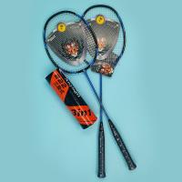 China Badminton Set Manufacture Directly Selling Badminton Set with Graphite Fiber Badminton Racket and 3in1 Shuttlecock for sale