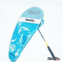 China Dmantis Brand Carbon Badminton Racket Customized Design Factory Price DMS55 with String and Cover Bag for sale
