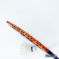 China Hot Sale Different Color Customized Logo Wholesale High Quality Outdoor Sports 4u Level Badminton Racket Carbon Fiber Customize for sale