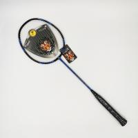China Professional Graphite Carbon Shaft Light Weight Competition Racquet Badminton Racket with Free Full Cover Hot Sell for sale