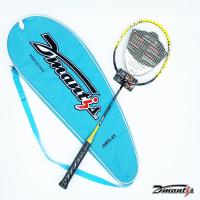 China DMS45 Top Badminton Rackets with Bag Batminton Racquet Wholesale Price Excellent Badminton Training for sale