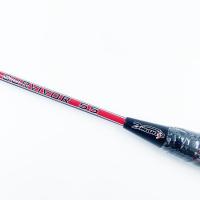 China China Factory Dmantis DMS55 Red Color Badminton Racket Popular Half Crbon Racket for sale