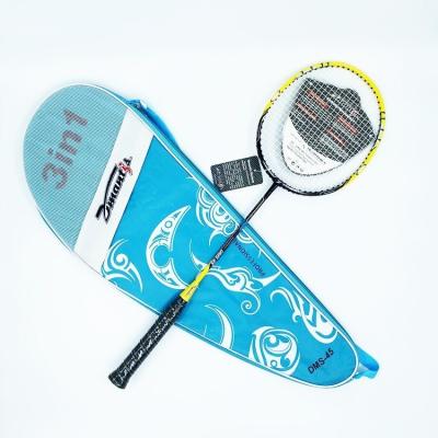 China Indoor Outdoor Professional Training Carbon Fiber Badminton Racket Customized for sale