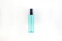 China Customized Logo Plastic Cosmetic Bottles With Shiny Metaillized Screw cap for sale