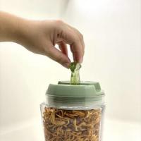 China Recyclable Plastic Container With Lockable Lid BPA Free FDA Approved for sale