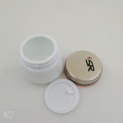 China 50g Cream Jars Cosmetic Packaging Thick Wall Screw Cap PET Material for sale