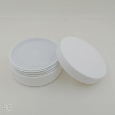 China 50g Eco Friendly Cream Jar , Screw Cap Thick Wall Plastic Jars for sale