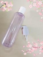 China Screen Printing 200Ml Empty Plastic Bottles Transparent  ODM Available for sale