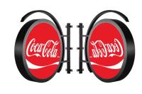 China Round Led Display Double Sided led display P4.28 LED Screen Dia-600mm Circular LED Display for sale