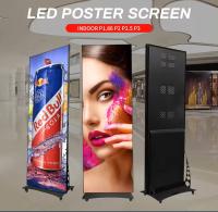 China Digital Led Poster Screen 640x1920mm Standing Led Display for sale