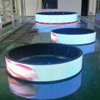 China SMD1515 Indoor flexible led display Soft Module P2 Full Color flexible led screen for sale