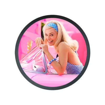 China Double Sided led dispaly  P4 Round Shape Led Display Flexible Digital Screen for sale