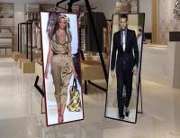 China GOB Poster LED Display Mirror Screen P1.86mm Semi led display for sale