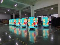 China Beer Bottle Can Shaped LED Display HD P2 Video Display Pop Cans LED Screen Flexible Beer Bottle Displays for sale