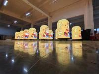 China Indoor Advertising Flexible Led Display Screen Beer led display Cola led screen Cans leddisplay for sale