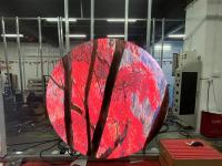 China P2 512mm Indoor Round Circular Led Screen Display  Circle Circular Logo Sign Led Screen for sale