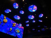China 840mm Indoor P2 Round Led Display Video Screen 256x256 for sale