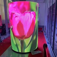 China P4 Soft Flexible Led Display Module Screen Programmable for sale
