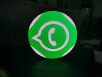 China P2.5 Circle Full Color Led Display Round Screen Flexible Video Wall Panel for sale