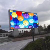 China 5500cd Led Display Board P4 IP65 Waterproof Led Advertising Screen for sale