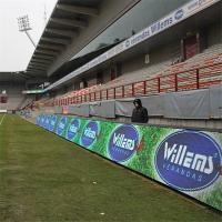 China Football Stadium Outdoor LED Displays Sport Soccer Field Perimeter P10 RGB Led Panel for sale