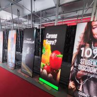 China Slim led dispaly Outdoor Led Poster Screen Display Mirror Screen for sale