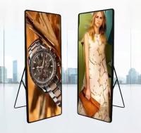 China P1.53 led poster Vertical Movable indoor Slim Led  Poster Display for sale
