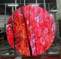 China OEM 1800mm Round Led Display Indoor Full Colour P3 Outdoor Led Screen for sale