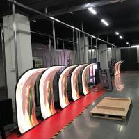 China P2.5 Bendable Led Screen Display Soft Module Fullcolour Flexible led display OEM for sale
