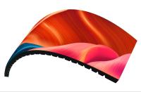China P1.57 Bendable Led Display Soft Module Screen SMD1010 ODM for sale