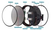 China P4.28 Double sided led display Circular LED Display Dia 600mm Sign led screen for sale