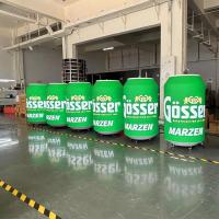 China Custom Size Special Beer Bottle Can LED Screen Full Color Advertising Digital Signage Beverage Can Shape Flexible LED Display for sale