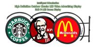 China P4 dia-600mm Outdoor round LED Screen Display Outdoor LED LOGO Screen for sale