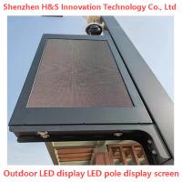China Pole LED Display for Advertising Standing Street LED Screen for sale