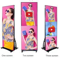China LED Poster Display 1.92m*0.64m Mirror LED Screen for sale