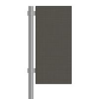 China P3.33 Street outdoor pole led display for advertising screen for sale
