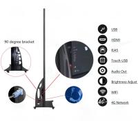 China Floor Standing Led Digital Poster Display Control Wifi USB Movable Advertising LED Screen for sale