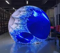 China Customized LED Spherical Ball Light Screen LED Video Sphere Screen Display for sale
