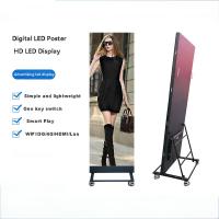 China Mirror led Poster Digital Poster Display 4G /5G/ Wifi/ USB Control Led Poster screen for sale