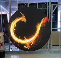 China Logo Sign Circle Round LED Display Diameter 1.5 M LEDdisplay for sale
