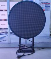 China Full Color P4.28 Double Sided led display Round Shape LED Logo circle Led Display Billboard for sale