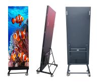 China Mirror led Poster Digital Poster Display 4G /5G/ Wifi/ USB Control Led Poster screen for sale
