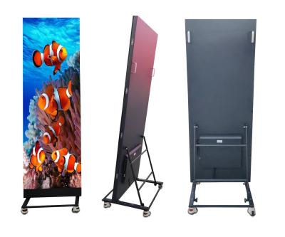 China Mirror led Poster Digital Poster Display 4G /5G/ Wifi/ USB Control Led Poster screen for sale