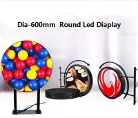 China Round Led Display Double Sided led display P4.28 LED Screen Dia-600mm Circular LED Display for sale