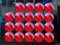 China Customized Indoor round led display P2 circular LED screen for sale