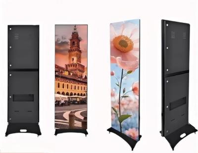 China Outdoor Standing Display Screen Poster Led Advertising 640*1920 Outdoor Led poster screen for sale