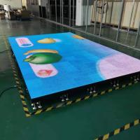 China LED screen dance floor panel P3.91 P4.81 LED dance floor tile display screen for sale