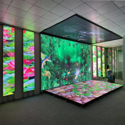 China LED screen dance floor panel P3.91 P4.81 LED dance floor tile display screen for sale